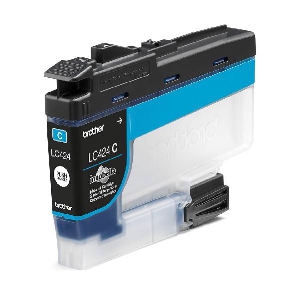 Brother LC-424C Ink cartridge cyan, 750 pages ISO/IEC 19752 for Brother ...