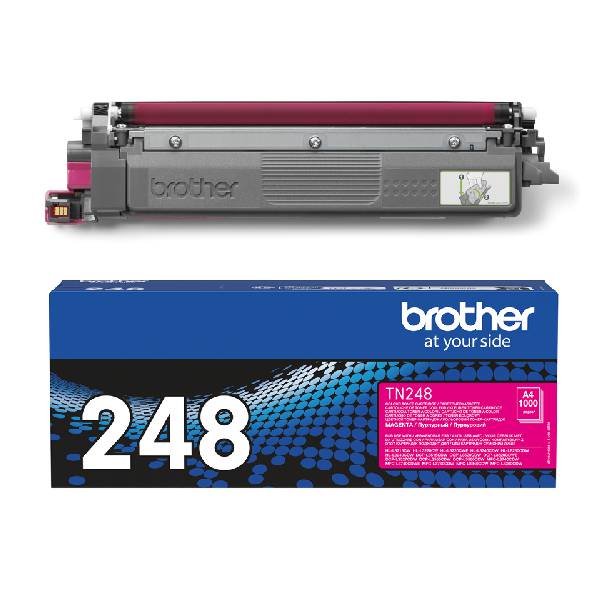 Brother TN-248M Toner-kit magenta, 1.000 pages ISO/IEC 19752 for ...