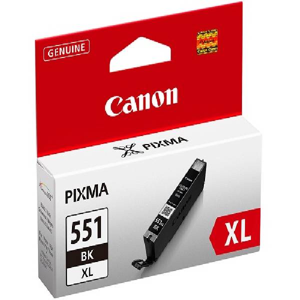 Canon 6443B004/CLI-551BKXL Ink cartridge black high-capacity Blister ...