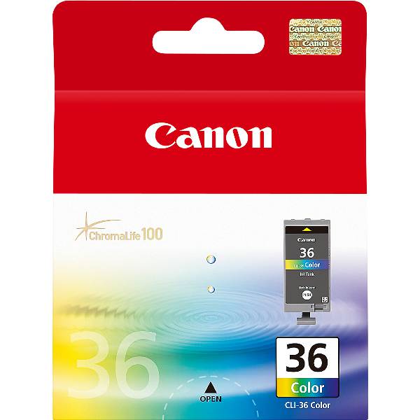 Canon 1511B001/CLI-36 Ink cartridge color, 249 pages ISO/IEC 24711 12ml ...