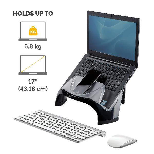 Fellowes Smart Suites Laptop Riser, Multicolour, Plastic, 6 kg, 70 ...