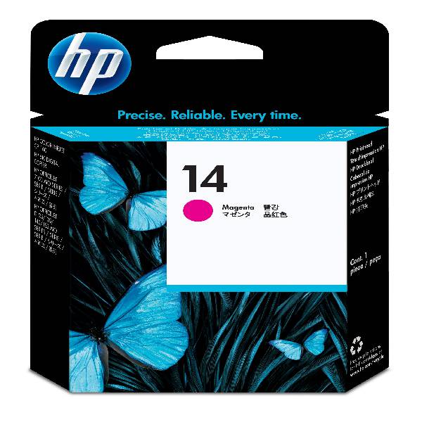 HP C4922AE/14 Printhead magenta, 30.000 pages 8ml for HP Color InkJet CP