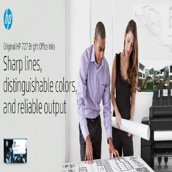 HP F9J79A/727 Ink cartridge foto black 300ml for HP DesignJet T 920/930