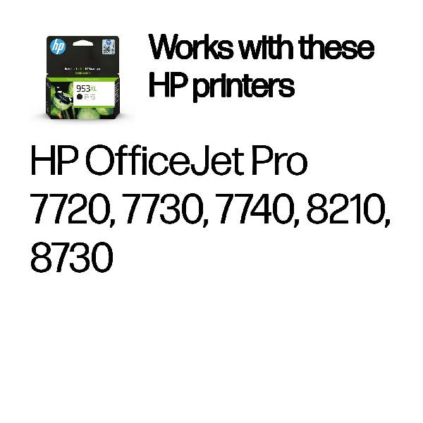HP L0S70AE/953XL Ink cartridge black high-capacity, 2.000 pages 42.5ml ...