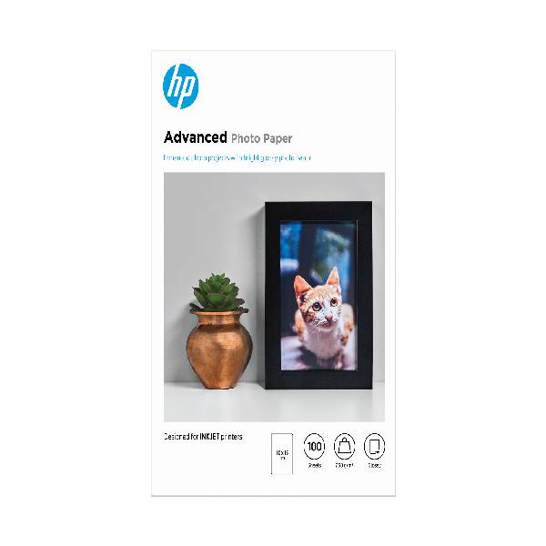 HP Q8692A High-glossy-photopaper 100 sheet 10x15 cm 250g/m² for InkJet