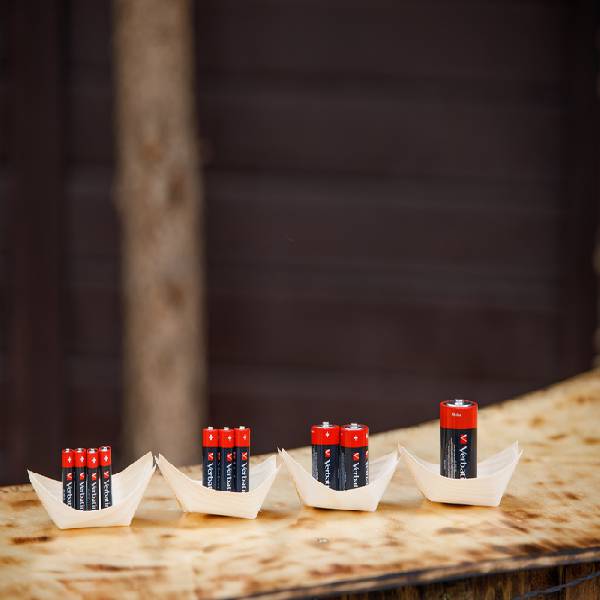 Verbatim 49502, Single-use battery, AAA, 1.5 V, 8 pc(s), -18 - 50 °C ...