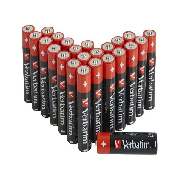 Verbatim 49504, Single-use battery, AAA, Alkaline, 1.5 V, 24 pc(s), -18 ...