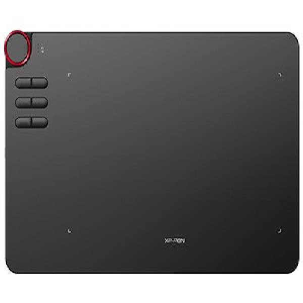 XPPen DECO 03, Wireless, 5080 lpi, 254 x 127 mm, USB, 1 cm, Pen