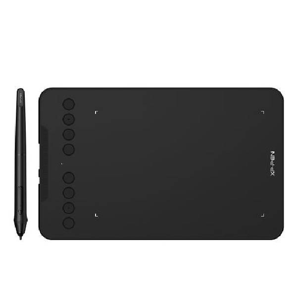 XPPen DECO MINI 7, Wired, 5080 lpi, 177.8 x 111.1 mm, USB, 1 cm, Pen